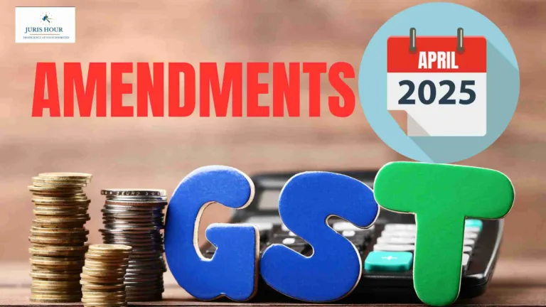 10 GST Amendments Effective from April 1, 2025