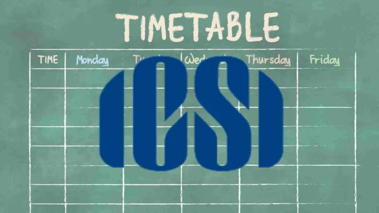 ICSI Releases Time Table for June 2025 CS Examinations