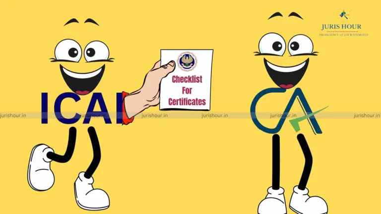 ICAI Issues Checklist for Certificates Issued by CAs