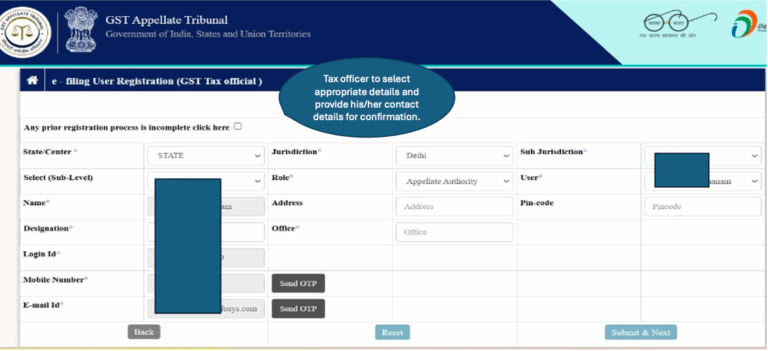 How To Register on GSTAT e-Filing Portal? Step-By-Step Guide