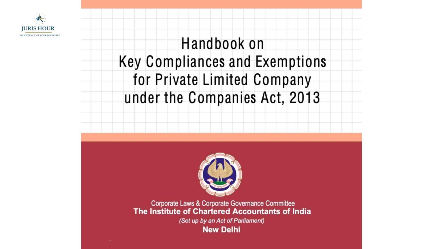 ICAI Releases Handbook on Key Compliances and Exemptions for Private ...