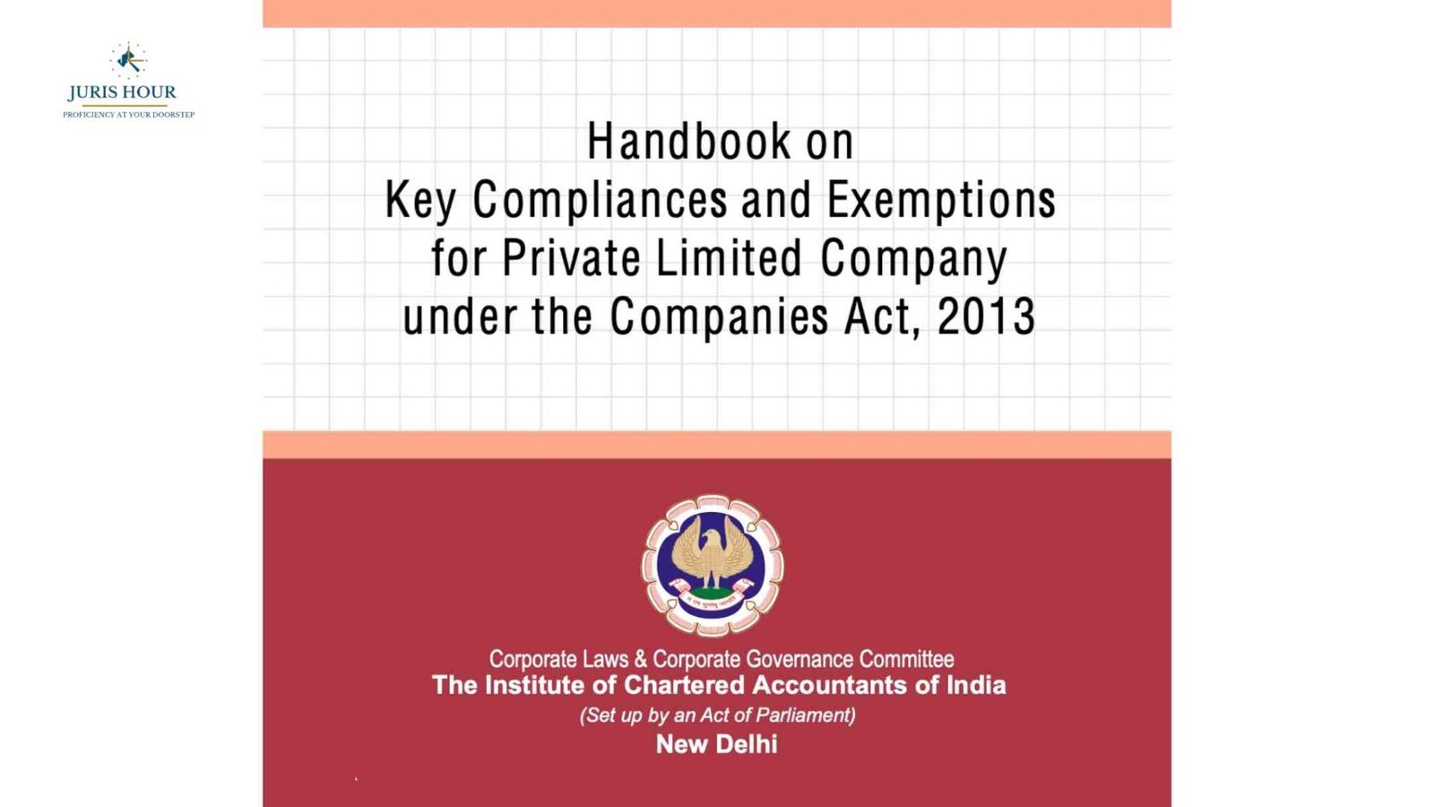 ICAI Releases Handbook on Key Compliances and Exemptions for Private ...