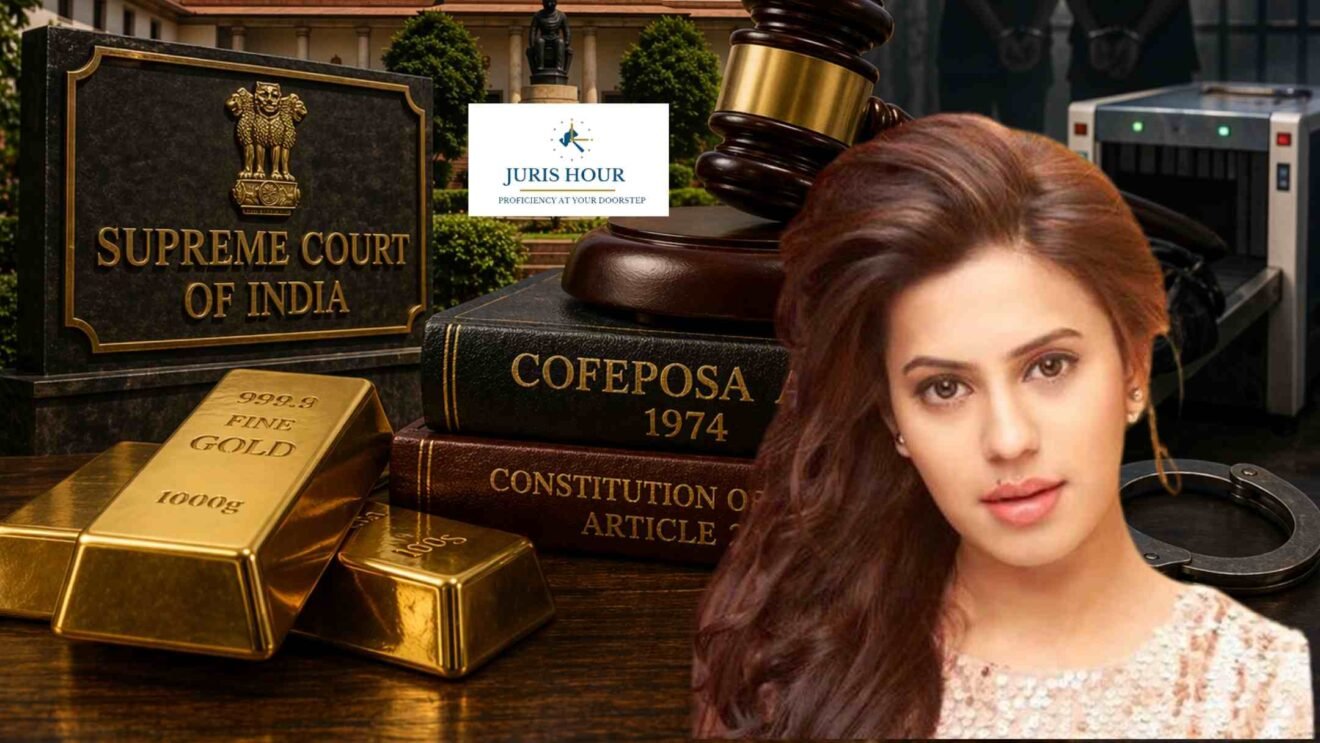 Big Setback For Ranya Rao | Supreme Court Upholds COFEPOSA Detention in ...